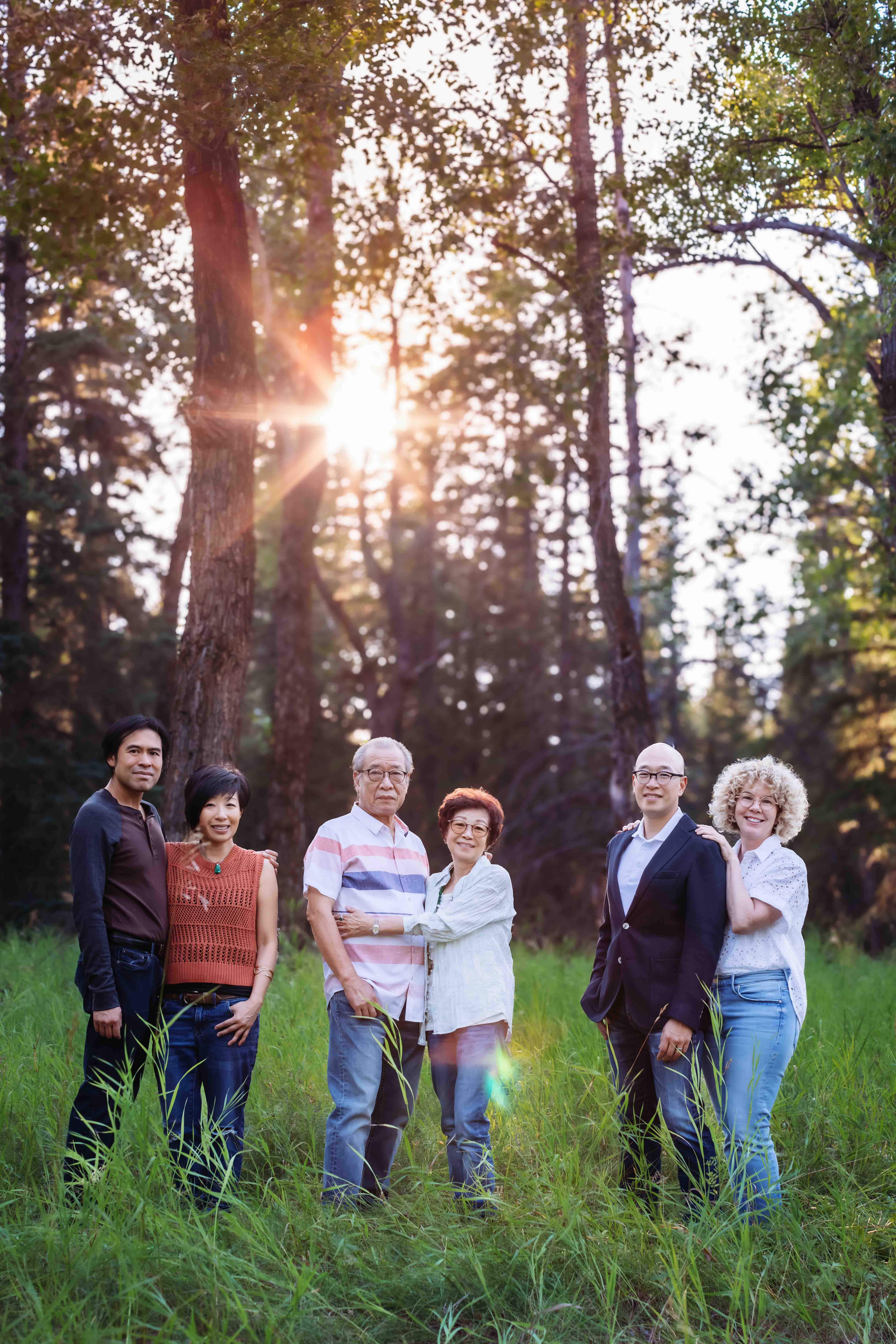 Calgary family photo session: Celebrating 50 years of marriage ...